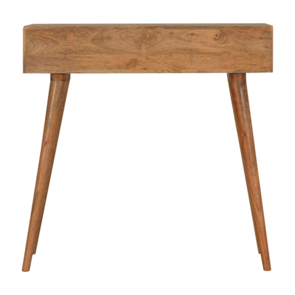 Mid-Century Modern Acadia Console Table - Solid Mango – Heartwoodco LLC